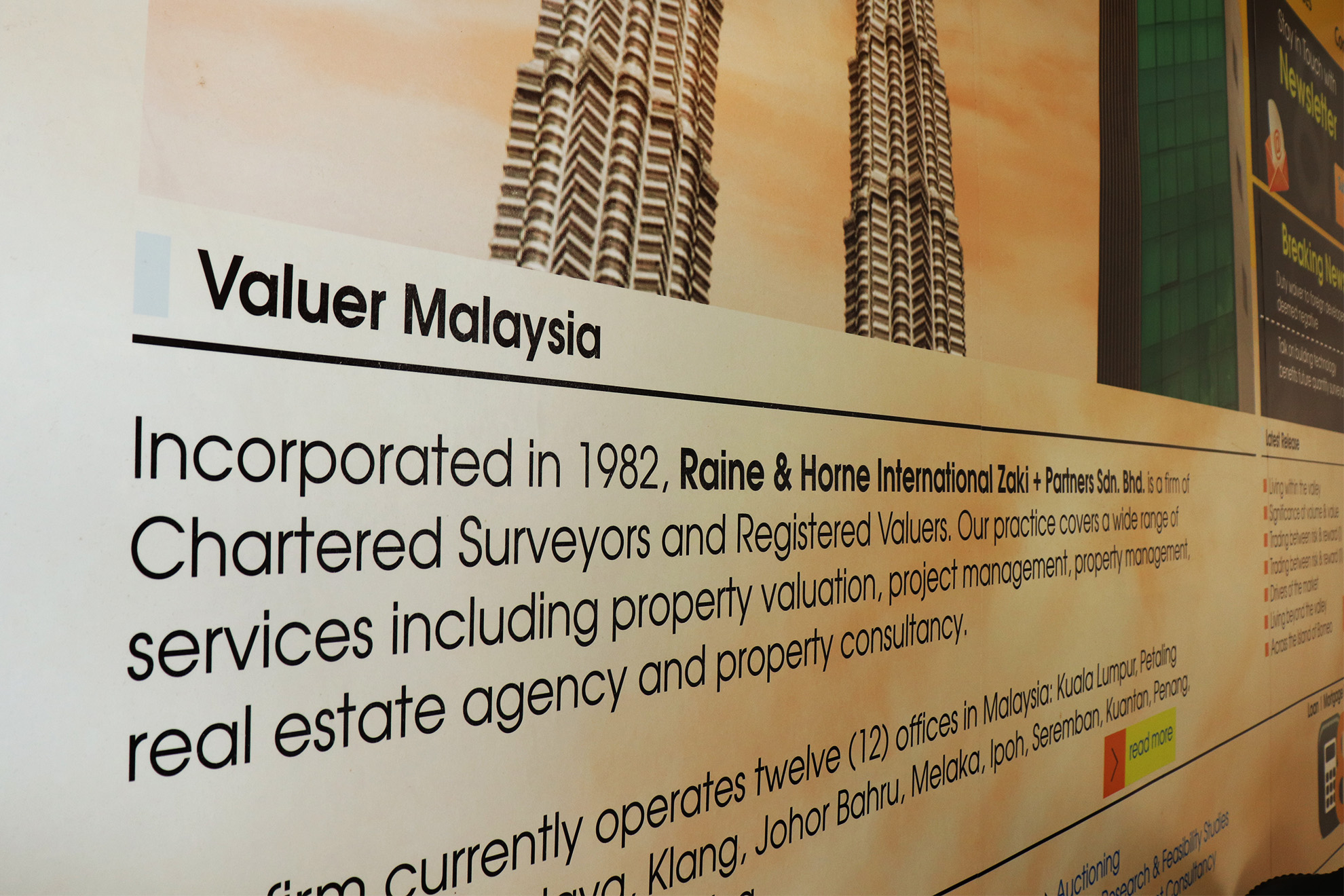 Services - Raine & Horne International Zaki + Partners Sdn. Bhd.